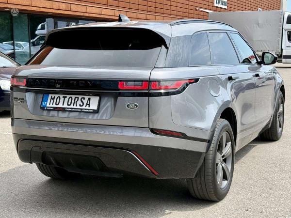 Pelēks Land Rover Range Rover Velar 2019 Kauņa, ar dzinēja tilpumu 2.00 L un nobraukumu 186 tūkst. km par 20490 €, foto 5 vietnē AUTOMOTO.COM.LV