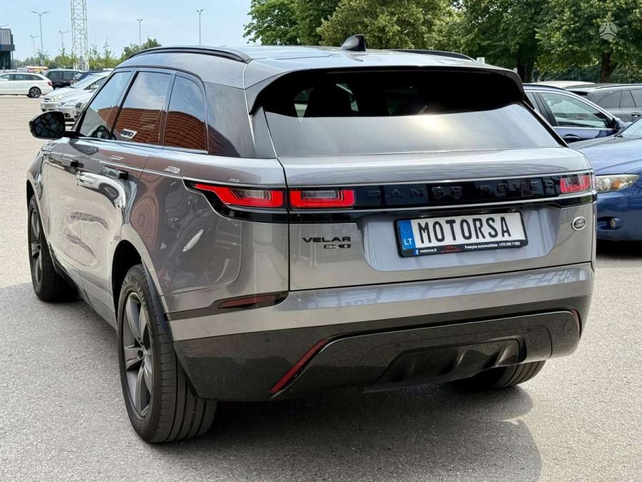 Pelēks Land Rover Range Rover Velar 2019 Kauņa, ar dzinēja tilpumu 2.00 L un nobraukumu 186 tūkst. km par 20490 €, foto 7 vietnē AUTOMOTO.COM.LV