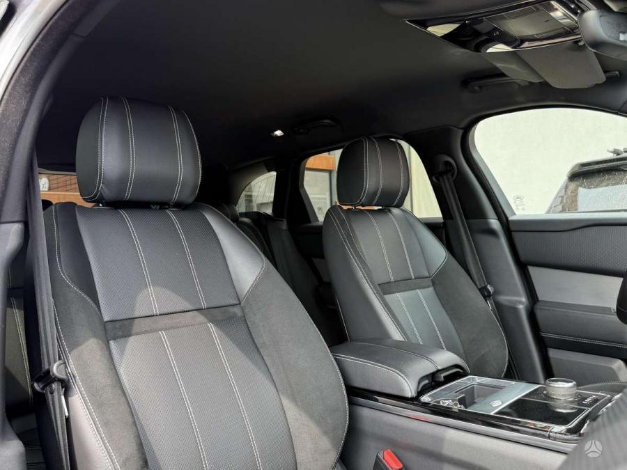 Pelēks Land Rover Range Rover Velar 2019 Kauņa, ar dzinēja tilpumu 2.00 L un nobraukumu 186 tūkst. km par 20490 €, foto 27 vietnē AUTOMOTO.COM.LV