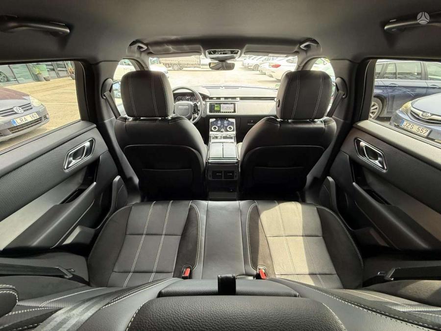 Pelēks Land Rover Range Rover Velar 2019 Kauņa, ar dzinēja tilpumu 2.00 L un nobraukumu 186 tūkst. km par 20490 €, foto 29 vietnē AUTOMOTO.COM.LV