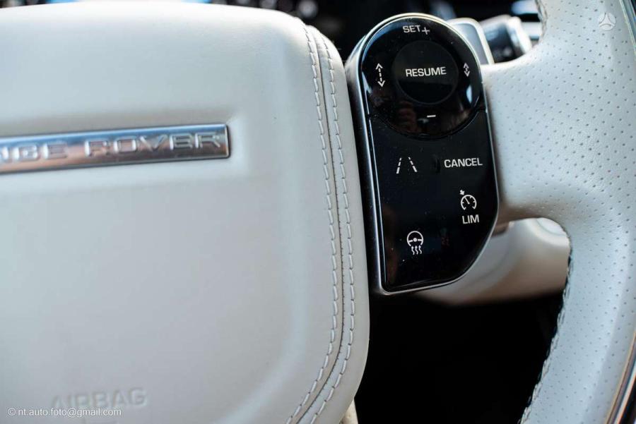 Pelēks Land Rover Range Rover Velar 2019 Viļņa, ar dzinēja tilpumu 3.00 L un nobraukumu 82 tūkst. km par 29500 €, foto 13 vietnē AUTOMOTO.COM.LV