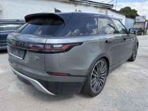 Grey Land Rover Range Rover Velar 2019 in Siauliai, with an engine capacity of 2.00 L and mileage of 243 thousand km for 13900 €, photo 4 on AUTOMOTO.COM.LV