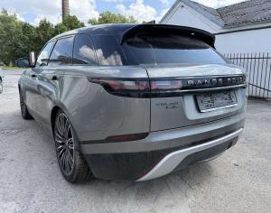 Grey Land Rover Range Rover Velar 2019 in Siauliai, with an engine capacity of 2.00 L and mileage of 243 thousand km for 13900 €, photo 6 on AUTOMOTO.COM.LV