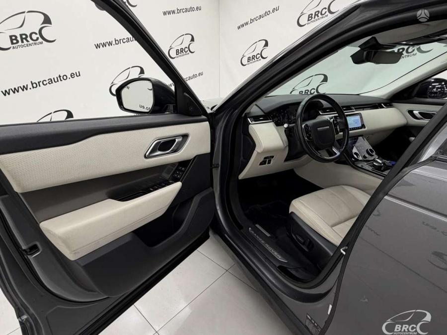 Grey Land Rover Range Rover Velar 2019 in Vilnius, with an engine capacity of 2.00 L and mileage of 99 thousand km for 22000 €, photo 22 on AUTOMOTO.COM.LV