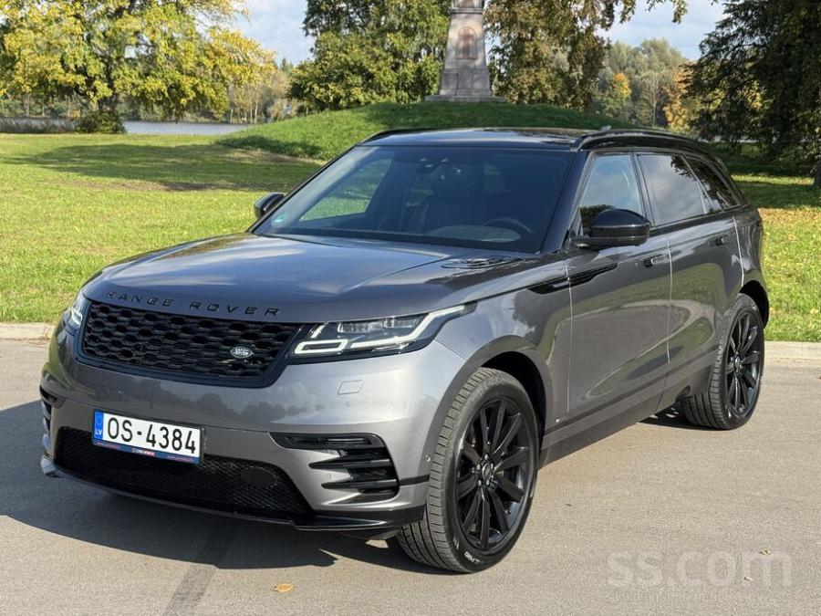 Pelēks Land Rover Range Rover Velar 2019 Rīga, ar dzinēja tilpumu 3.00 L un nobraukumu 0 tūkst. km par 23450 €, foto 1 vietnē AUTOMOTO.COM.LV
