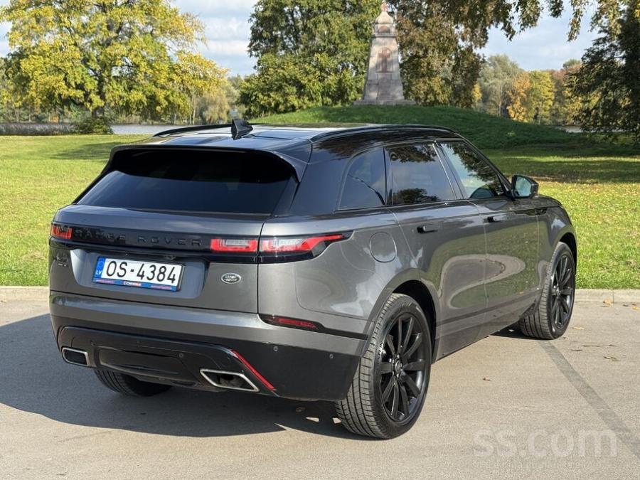 Pelēks Land Rover Range Rover Velar 2019 Rīga, ar dzinēja tilpumu 3.00 L un nobraukumu 0 tūkst. km par 23450 €, foto 5 vietnē AUTOMOTO.COM.LV