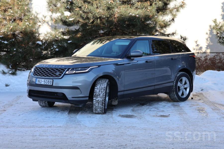 Pelēks Land Rover Range Rover Velar 2020 Rīga, ar dzinēja tilpumu 2.00 L un nobraukumu 91 tūkst. km par 35450 €, foto 1 vietnē AUTOMOTO.COM.LV