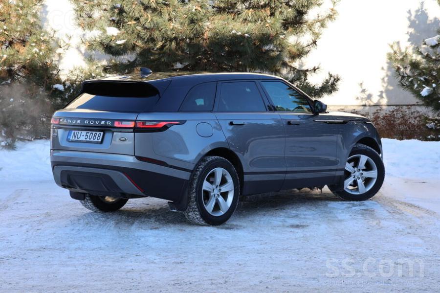 Pelēks Land Rover Range Rover Velar 2020 Rīga, ar dzinēja tilpumu 2.00 L un nobraukumu 91 tūkst. km par 35450 €, foto 4 vietnē AUTOMOTO.COM.LV