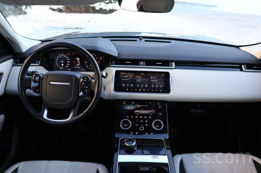 Pelēks Land Rover Range Rover Velar 2020 Rīga, ar dzinēja tilpumu 2.00 L un nobraukumu 91 tūkst. km par 35450 €, foto 16 vietnē AUTOMOTO.COM.LV
