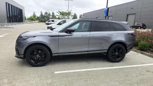 Grey Land Rover Range Rover Velar 2020 in Vilnius, with an engine capacity of 2.00 L and mileage of 57 thousand km for 27900 €, photo 3 on AUTOMOTO.COM.LV