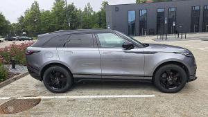 Grey Land Rover Range Rover Velar 2020 in Vilnius, with an engine capacity of 2.00 L and mileage of 57 thousand km for 27900 €, photo 5 on AUTOMOTO.COM.LV