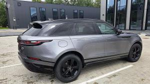 Grey Land Rover Range Rover Velar 2020 in Vilnius, with an engine capacity of 2.00 L and mileage of 57 thousand km for 27900 €, photo 6 on AUTOMOTO.COM.LV