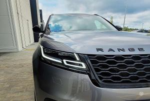 Grey Land Rover Range Rover Velar 2020 in Vilnius, with an engine capacity of 2.00 L and mileage of 57 thousand km for 27900 €, photo 33 on AUTOMOTO.COM.LV