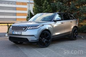 Grey Land Rover Range Rover Velar 2020 in Riga, with an engine capacity of 2.00 L and mileage of 93 thousand km for 28550 €, photo  on AUTOMOTO.COM.LV