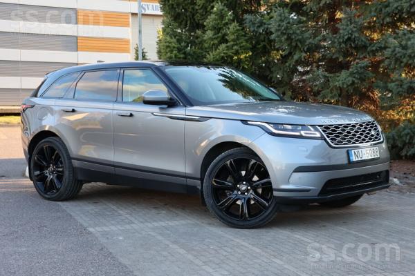 Grey Land Rover Range Rover Velar 2020 in Riga, with an engine capacity of 2.00 L and mileage of 93 thousand km for 28550 €, photo 2 on AUTOMOTO.COM.LV