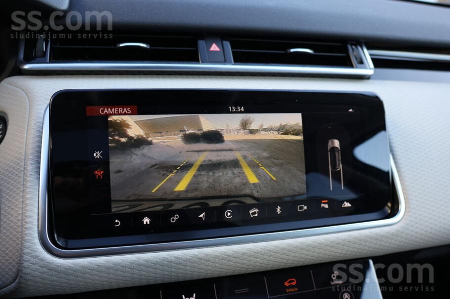 Pelēks Land Rover Range Rover Velar 2020 Rīga, ar dzinēja tilpumu 2.00 L un nobraukumu 93 tūkst. km par 28550 €, foto 23 vietnē AUTOMOTO.COM.LV