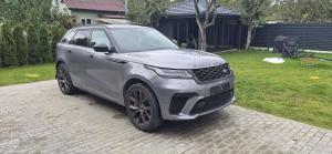 Grey Land Rover Range Rover Velar 2020 in Kaunas, with an engine capacity of 5.00 L and mileage of 41 thousand km for 27500 €, photo  on AUTOMOTO.COM.LV