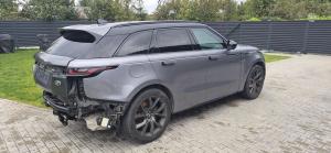 Grey Land Rover Range Rover Velar 2020 in Kaunas, with an engine capacity of 5.00 L and mileage of 41 thousand km for 27500 €, photo 5 on AUTOMOTO.COM.LV
