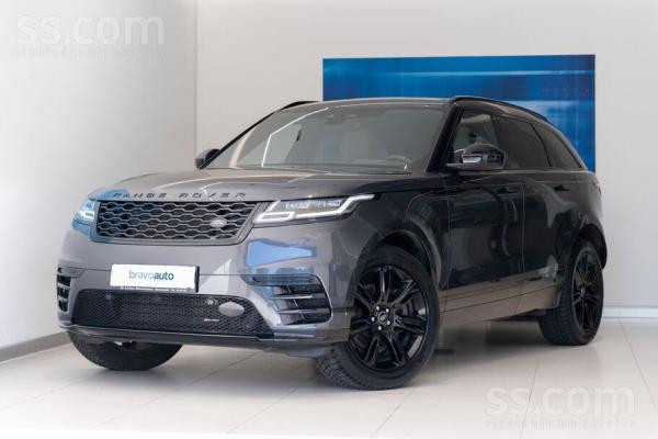 Grey Land Rover Range Rover Velar 2023 in Riga, with an engine capacity of 2.00 L and mileage of 24 thousand km for 39990 €, photo 1 on AUTOMOTO.COM.LV