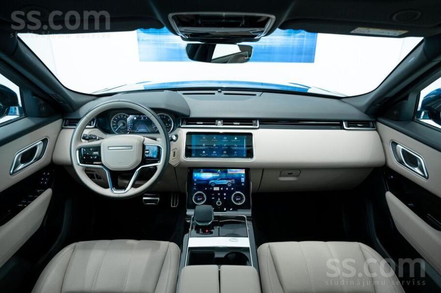 Pelēks Land Rover Range Rover Velar 2023 Rīga, ar dzinēja tilpumu 2.00 L un nobraukumu 24 tūkst. km par 39990 €, foto 9 vietnē AUTOMOTO.COM.LV