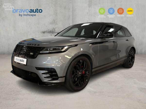 Pelēks Land Rover Range Rover Velar 2024 Viļņa, ar dzinēja tilpumu 2.00 L un nobraukumu 24 tūkst. km par 58888 €, foto 1 vietnē AUTOMOTO.COM.LV