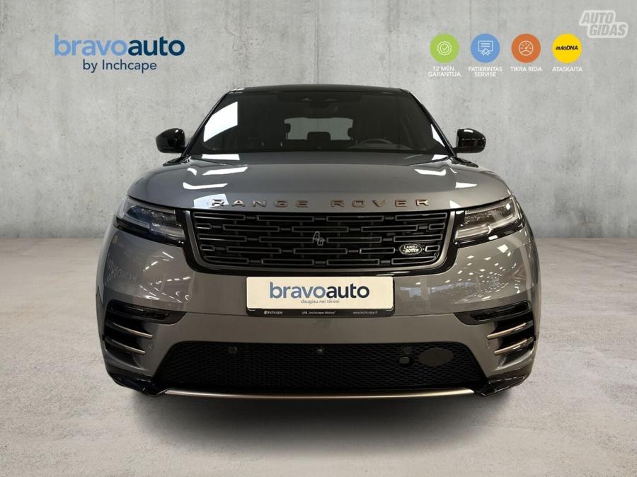 Grey Land Rover Range Rover Velar 2024 in Vilnius, with an engine capacity of 3.00 L and mileage of 18 thousand km for 81800 €, photo 7 on AUTOMOTO.COM.LV