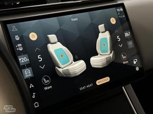 Pelēks Land Rover Range Rover Velar 2024 Viļņa, ar dzinēja tilpumu 3.00 L un nobraukumu 23 tūkst. km par 76000 €, foto 21 vietnē AUTOMOTO.COM.LV