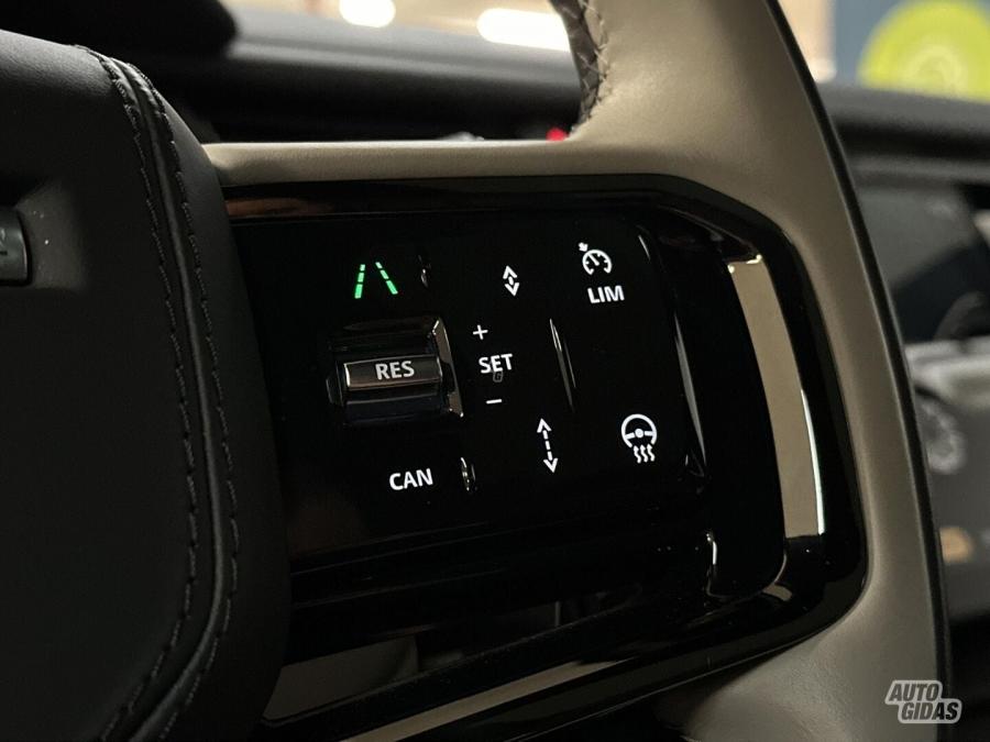 Pelēks Land Rover Range Rover Velar 2024 Viļņa, ar dzinēja tilpumu 3.00 L un nobraukumu 23 tūkst. km par 76000 €, foto 23 vietnē AUTOMOTO.COM.LV