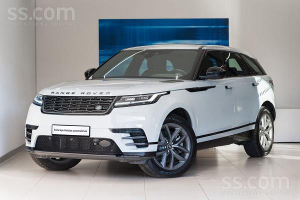 Pelēks Land Rover Range Rover Velar 2026 Rīga, ar dzinēja tilpumu 3.00 L un nobraukumu 4 tūkst. km par 64990 €, foto 1 vietnē AUTOMOTO.COM.LV