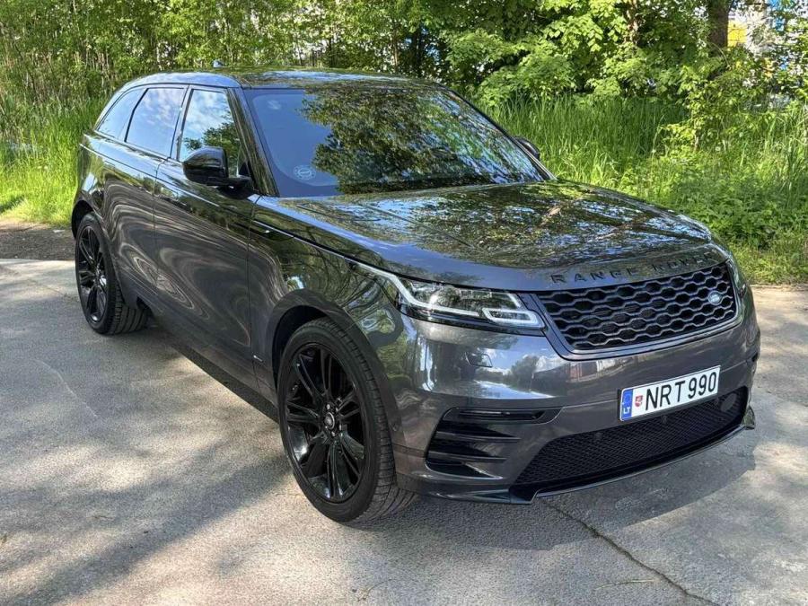 Pelēks Land Rover Range Rover Velar 2018 Šilalė, ar dzinēja tilpumu 3.00 L un nobraukumu 143 tūkst. km par 29900 €, foto 24 vietnē AUTOMOTO.COM.LV