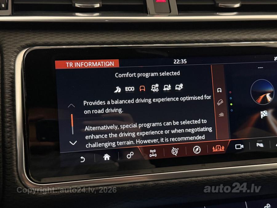 Grey Land Rover Range Rover Velar 2017 in Parnu, with an engine capacity of 2.00 L and mileage of 138 thousand km for 23990 €, photo 18 on AUTOMOTO.COM.LV