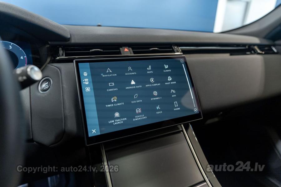 Pelēks Land Rover Range Rover Velar 2024 Tallina, ar dzinēja tilpumu 2.00 L un nobraukumu 36 tūkst. km par 65000 €, foto 15 vietnē AUTOMOTO.COM.LV