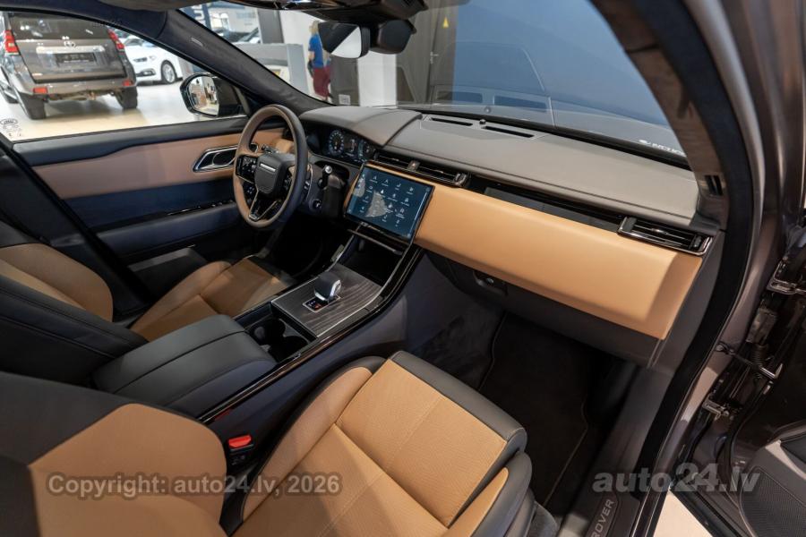 Pelēks Land Rover Range Rover Velar 2026 Tallina, ar dzinēja tilpumu 2.00 L un nobraukumu 2 tūkst. km par 99200 €, foto 24 vietnē AUTOMOTO.COM.LV