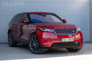 Red Land Rover Range Rover Velar 2017 in Riga, with an engine capacity of 2.00 L and mileage of 55 thousand km for 29990 €, photo  on AUTOMOTO.COM.LV