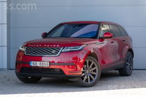 Red Land Rover Range Rover Velar 2017 in Riga, with an engine capacity of 2.00 L and mileage of 55 thousand km for 29990 €, photo 3 on AUTOMOTO.COM.LV