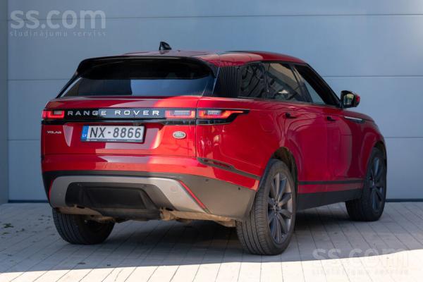 Red Land Rover Range Rover Velar 2017 in Riga, with an engine capacity of 2.00 L and mileage of 55 thousand km for 29990 €, photo 3 on AUTOMOTO.COM.LV