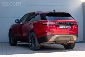 Red Land Rover Range Rover Velar 2017 in Riga, with an engine capacity of 2.00 L and mileage of 55 thousand km for 29990 €, photo 5 on AUTOMOTO.COM.LV