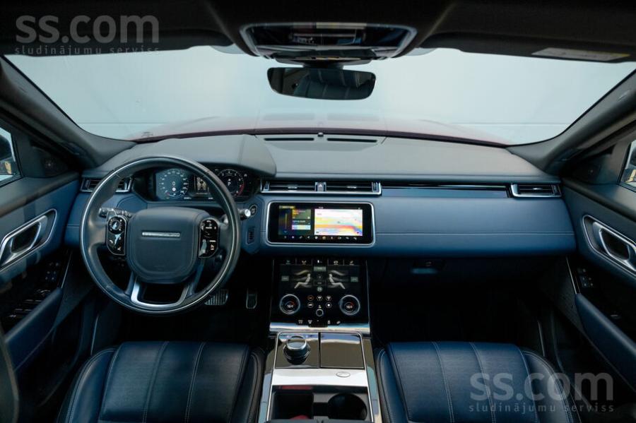 Red Land Rover Range Rover Velar 2017 in Riga, with an engine capacity of 2.00 L and mileage of 55 thousand km for 29990 €, photo 8 on AUTOMOTO.COM.LV