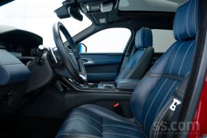 Red Land Rover Range Rover Velar 2017 in Riga, with an engine capacity of 2.00 L and mileage of 55 thousand km for 29990 €, photo 9 on AUTOMOTO.COM.LV