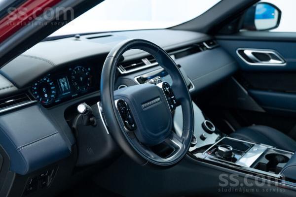 Red Land Rover Range Rover Velar 2017 in Riga, with an engine capacity of 2.00 L and mileage of 55 thousand km for 29990 €, photo 10 on AUTOMOTO.COM.LV