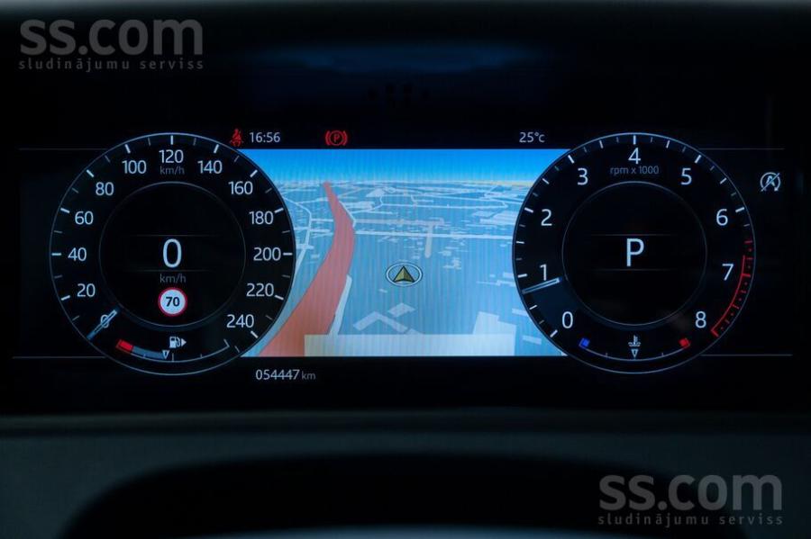Red Land Rover Range Rover Velar 2017 in Riga, with an engine capacity of 2.00 L and mileage of 55 thousand km for 29990 €, photo 21 on AUTOMOTO.COM.LV