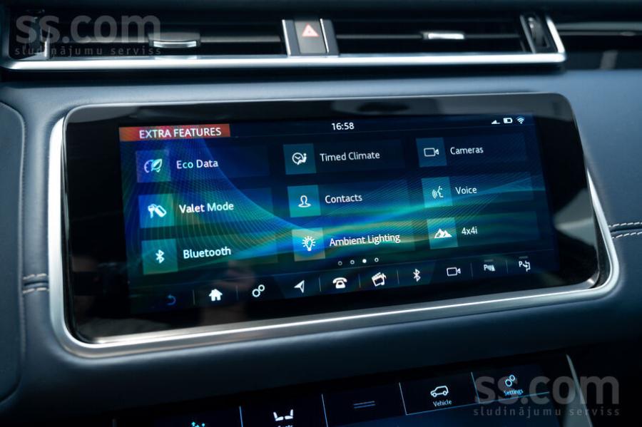 Red Land Rover Range Rover Velar 2017 in Riga, with an engine capacity of 2.00 L and mileage of 55 thousand km for 29990 €, photo 25 on AUTOMOTO.COM.LV
