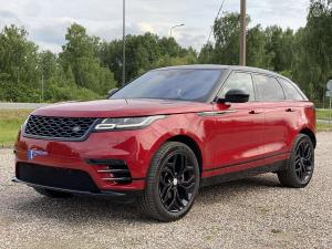 Sarkans Land Rover Range Rover Velar 2021 Kauņa, ar dzinēja tilpumu 2.00 L un nobraukumu 19 tūkst. km par 12500 €, foto  vietnē AUTOMOTO.COM.LV