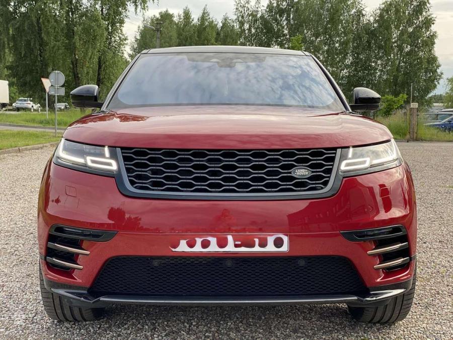Sarkans Land Rover Range Rover Velar 2021 Kauņa, ar dzinēja tilpumu 2.00 L un nobraukumu 19 tūkst. km par 12500 €, foto 4 vietnē AUTOMOTO.COM.LV