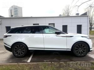 White Land Rover Range Rover Velar 2017 in Riga, with an engine capacity of 3.00 L and mileage of 181 thousand km for 27000 €, photo  on AUTOMOTO.COM.LV