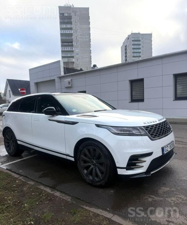 White Land Rover Range Rover Velar 2017 in Riga, with an engine capacity of 3.00 L and mileage of 181 thousand km for 27000 €, photo 2 on AUTOMOTO.COM.LV