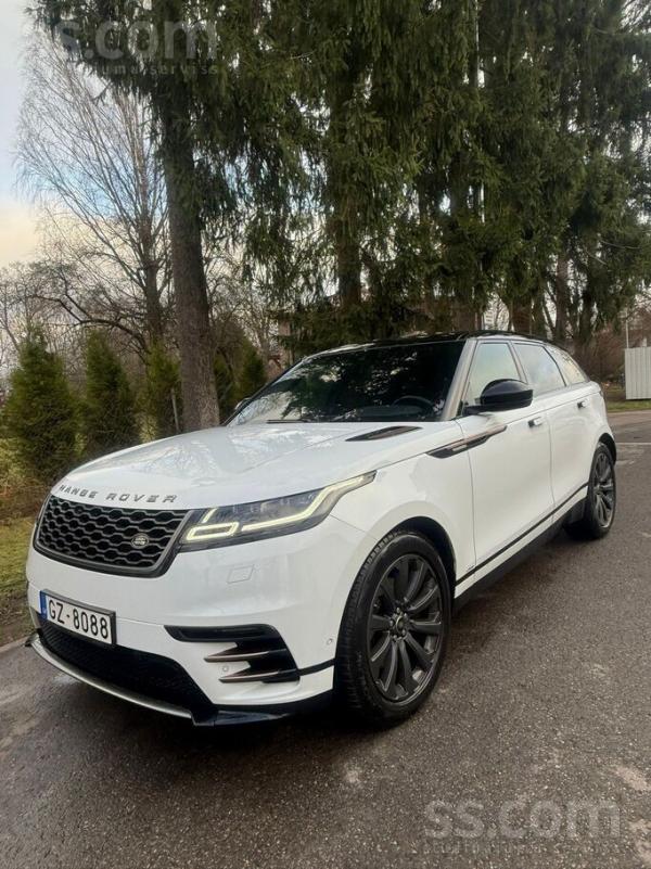 White Land Rover Range Rover Velar 2017 in Riga, with an engine capacity of 3.00 L and mileage of 181 thousand km for 27000 €, photo 4 on AUTOMOTO.COM.LV