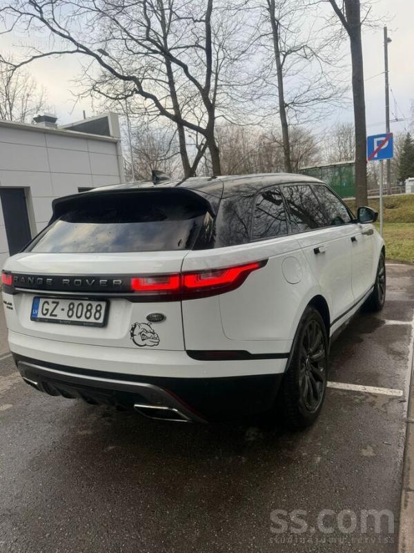 White Land Rover Range Rover Velar 2017 in Riga, with an engine capacity of 3.00 L and mileage of 181 thousand km for 27000 €, photo 7 on AUTOMOTO.COM.LV