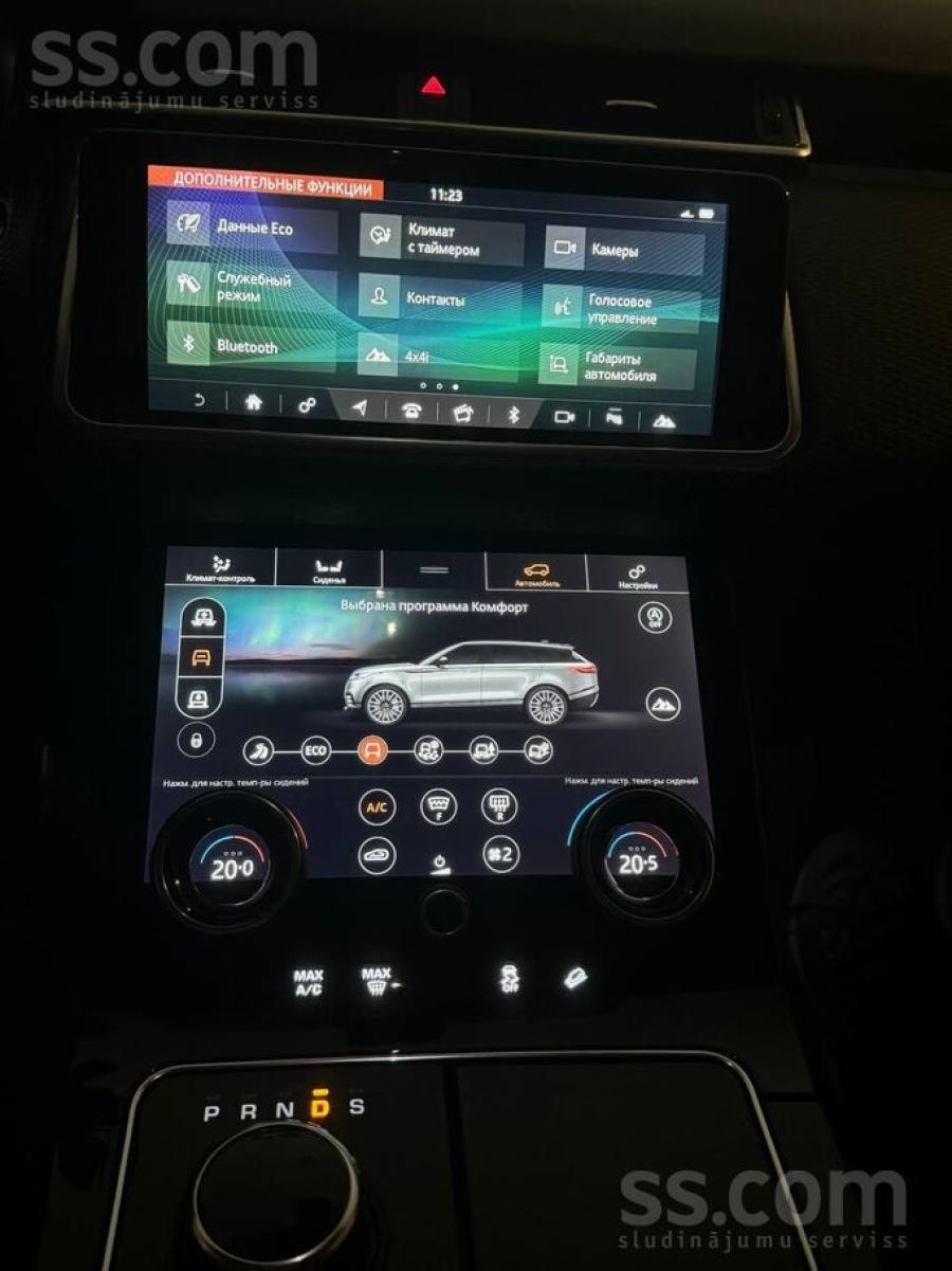 Balts Land Rover Range Rover Velar 2017 Rīga, ar dzinēja tilpumu 3.00 L un nobraukumu 181 tūkst. km par 27000 €, foto 11 vietnē AUTOMOTO.COM.LV