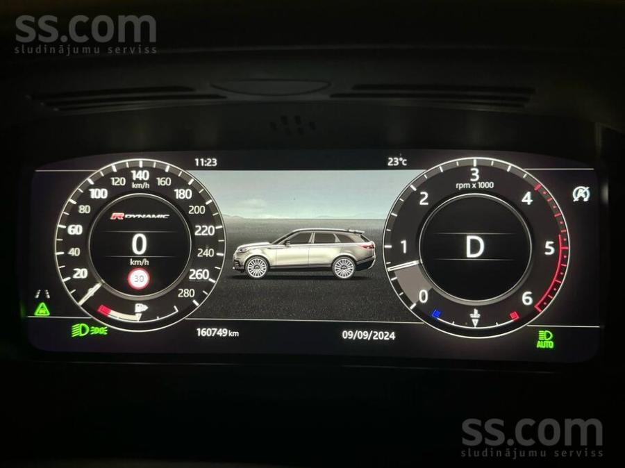 Balts Land Rover Range Rover Velar 2017 Rīga, ar dzinēja tilpumu 3.00 L un nobraukumu 181 tūkst. km par 27000 €, foto 12 vietnē AUTOMOTO.COM.LV